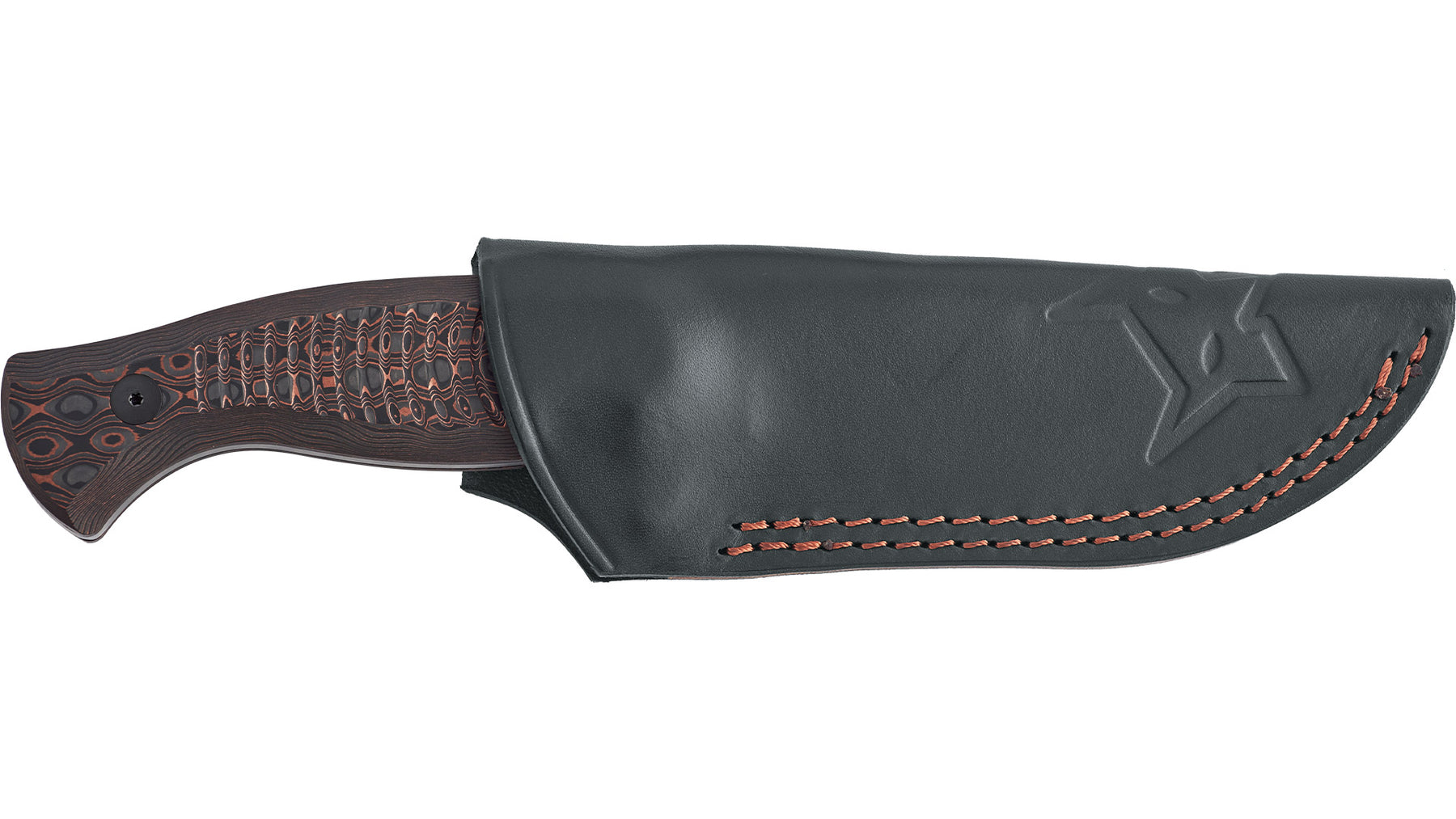 FOX FX-106 DCF Eastwood Tiger Damascus Knife | Dream-Knives