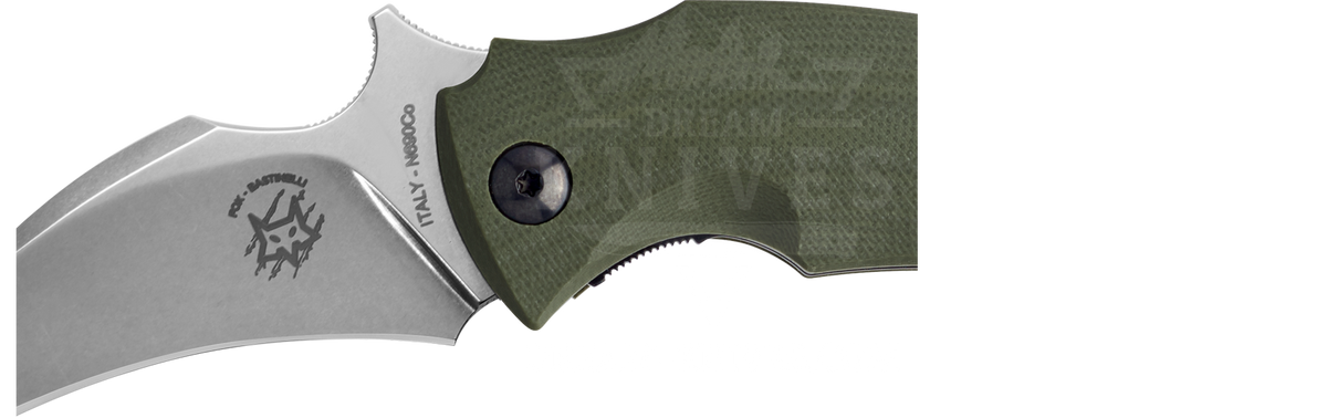 Fox Blackbird Fx 591 Odsw Folding Knife Dream Knives