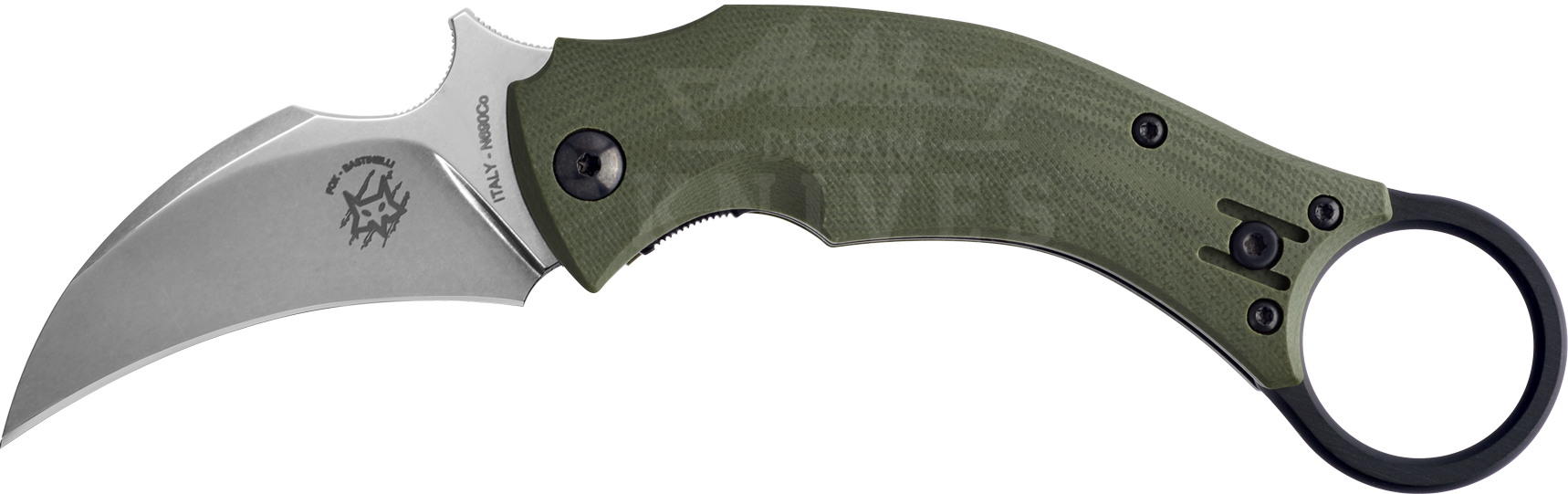 Fox Blackbird Fx 591 Odsw Folding Knife Dream Knives