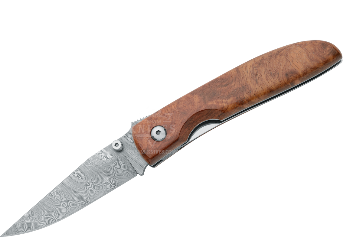 FOX 2499 Voyager Oreste Frati Damascus Folding Knife | Dream-Knives